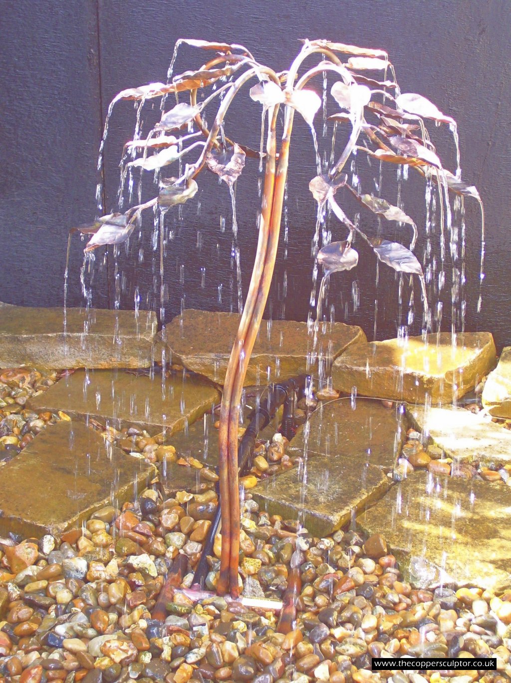 The Copper Sculptor - Specializing in Copper Tree Water Features